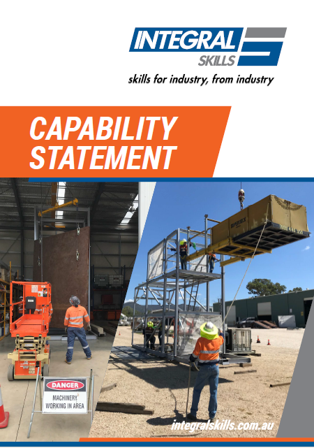 Skills For Industry, From Industry • Integral Skills